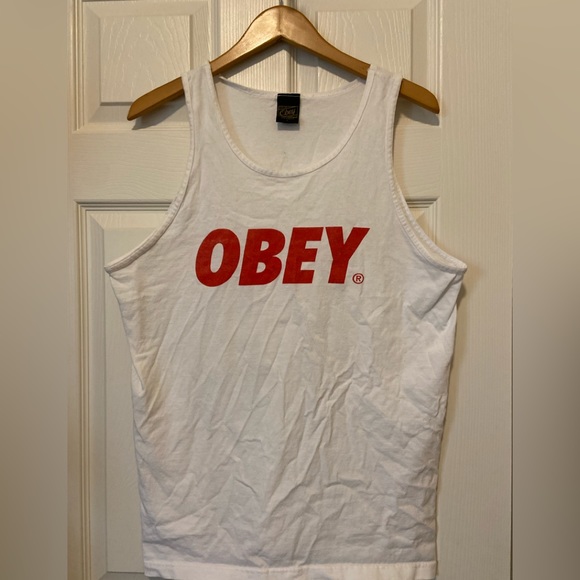 Obey | Shirts | Obey Y2k Vintage Tank Top Large Classic | Poshmark